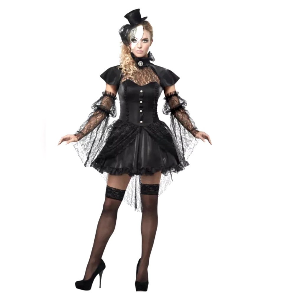 Broken Doll Victorian Costume Halloween Cosplay - Gem